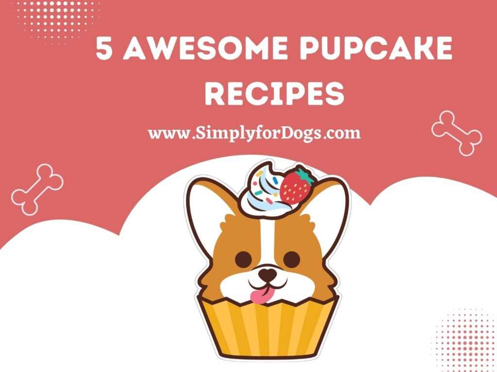 5 Awesome Pupcake Recipes - (Healthy and Tasty) Simply For Dogs