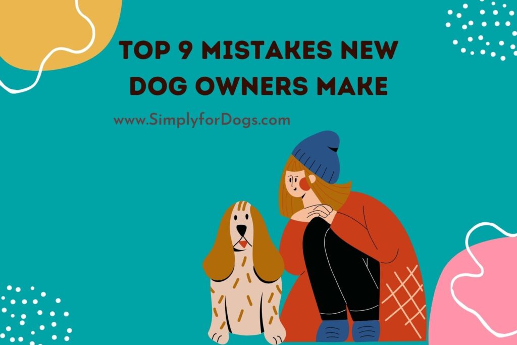 Top 9 Mistakes New Dog Owners Make (KNOW BEFORE LATE) - Simply For Dogs