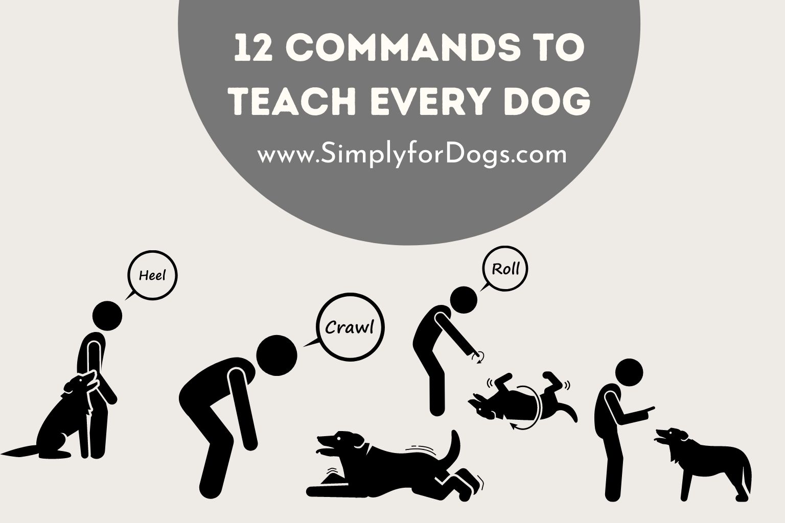 12 Commands To Teach Every Dog Simple Steps Simply For Dogs
