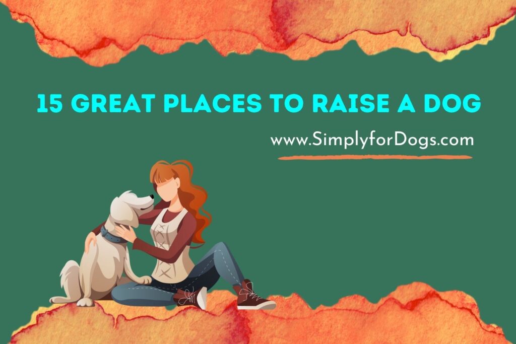 15 Great Places to Raise a Dog (Safe and Available) - Simply For Dogs