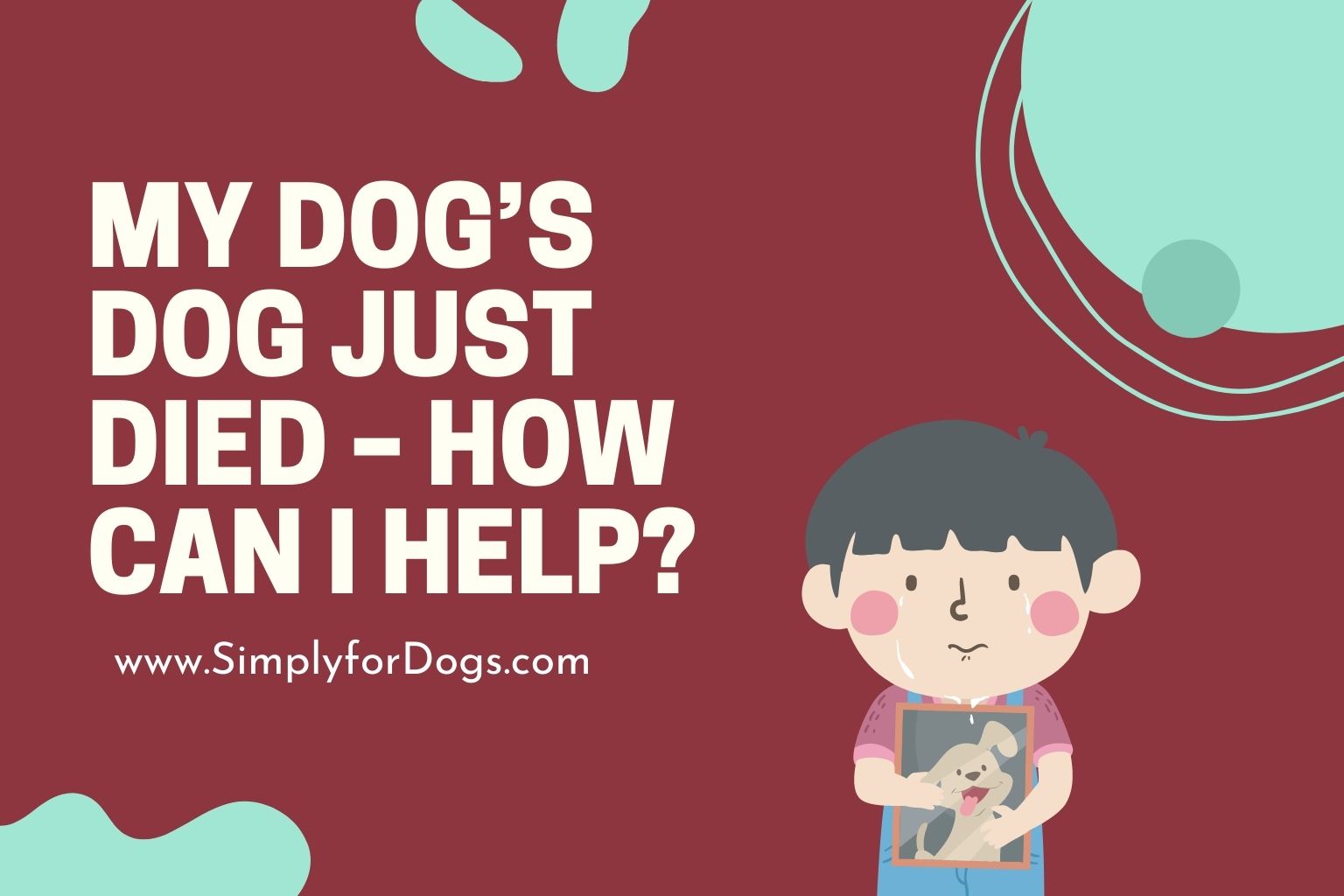 My Dog's Dog Just Died - How Can I Help? - (Steps to Take)